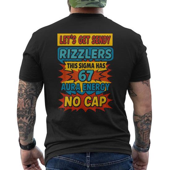 Chandail 67 Ohio Skibidi Gyatt Sigma Rizz Funny Rizzler Meme T-Shirt 6 ...