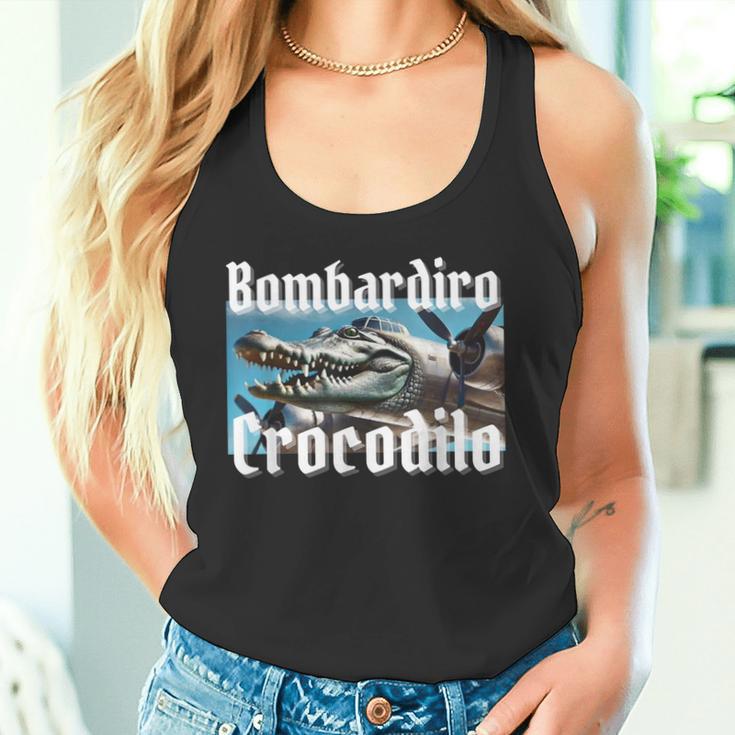 Bombardiro Bombardino Crocodilo Drôle Italien Brainrot Meme Débardeur e ...
