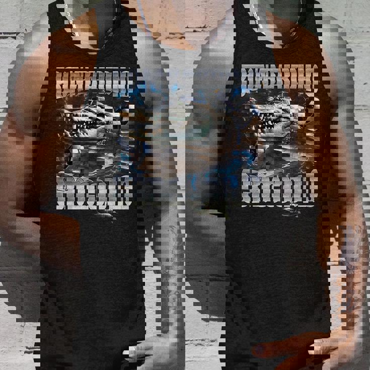 Italian Brainrot Bombardino Crocodilo Canotta - Novitaregali