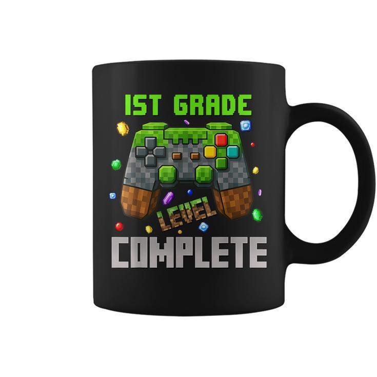 1St Grade Level Complete Graduation Class 2025 Game Pixel Coffee Mug ...
