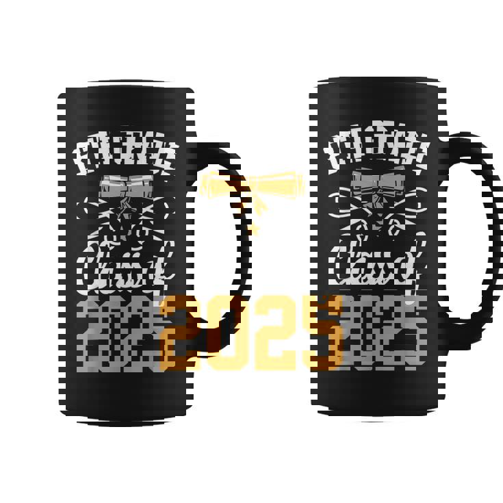 8Th Grade Class Of 2025 Graduate Student School Graduation Coffee Mug ...