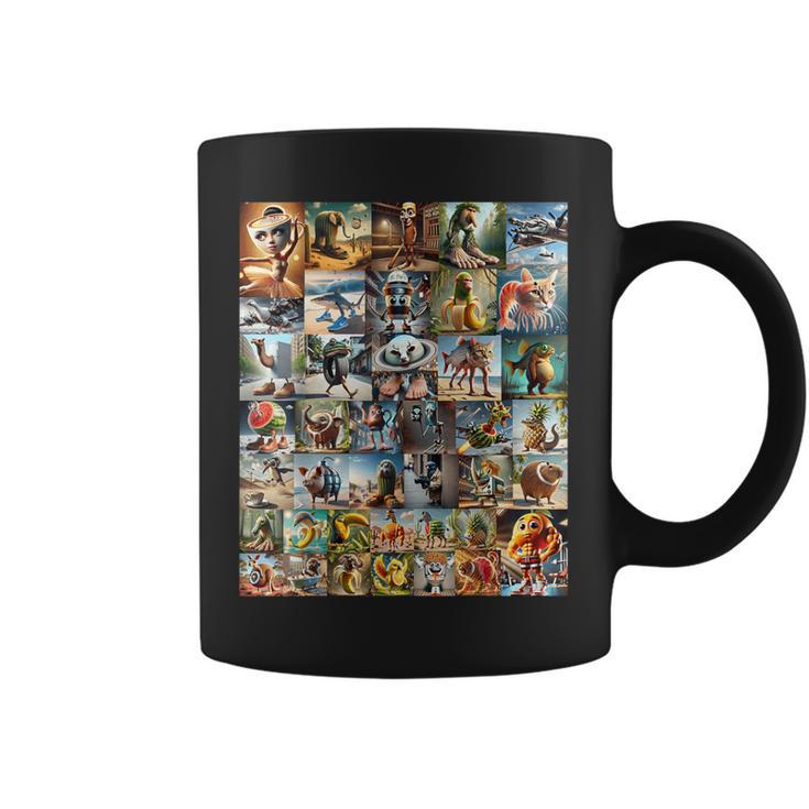 Italian Brainrot Memes Compilation Coffee Mug - Thegiftio UK