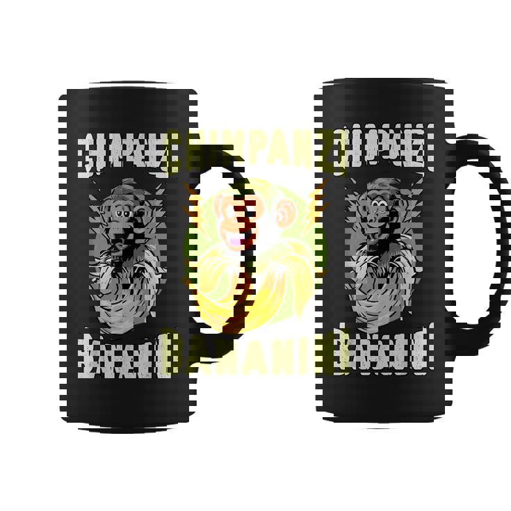 Monkey Chimpanzini Bananini Italian Brainrot Meme Coffee Mug - Monsterry AU