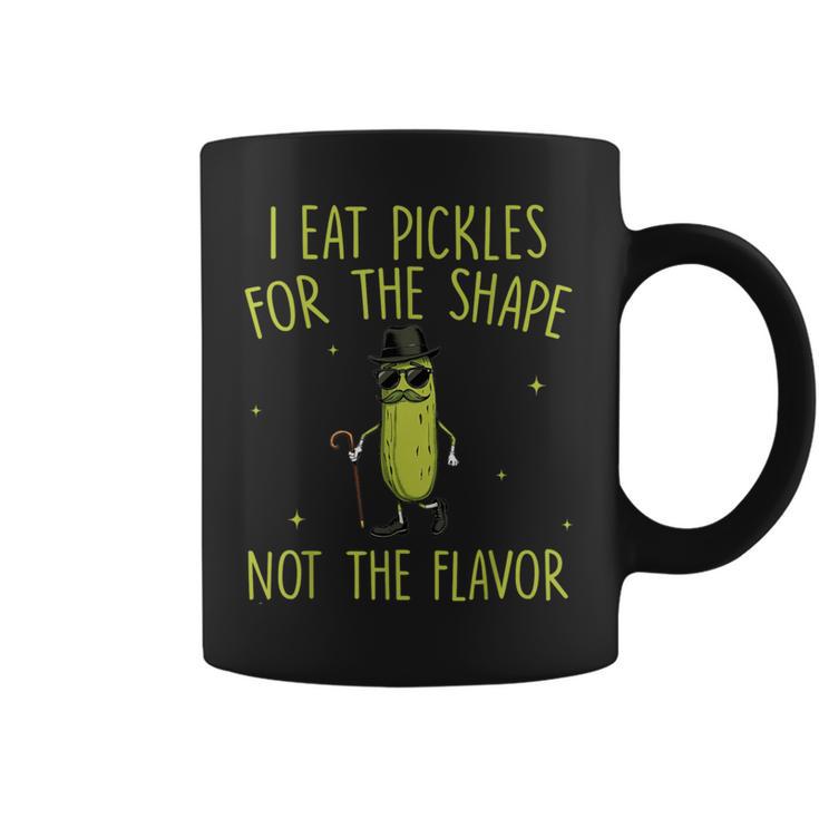 Pickle I Eat Pickles For The Shape Inappropriate Meme T-Shirt - Monsterry