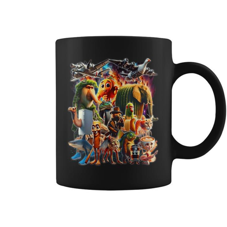 Italian-Brainrot Ai Generated Animals Gen Z Youth Coffee Mug | Mazezy