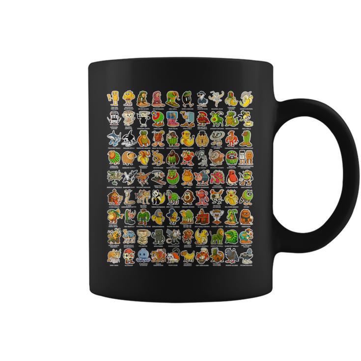 Italian-Brainrot Gen Z Meme 90 Brainrot Characters Coffee Mug | Mazezy CA