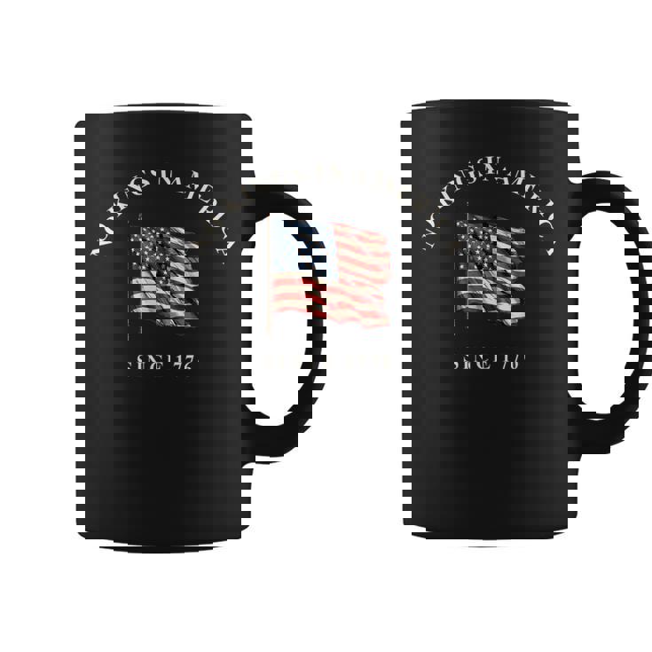 No Kings In America Since 1776 America Flag Coffee Mug | Mazezy