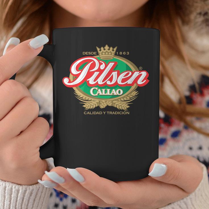 Cerveza Pilsen Callao Marca Perú Bebida Peruana Taza de café - Regaloses