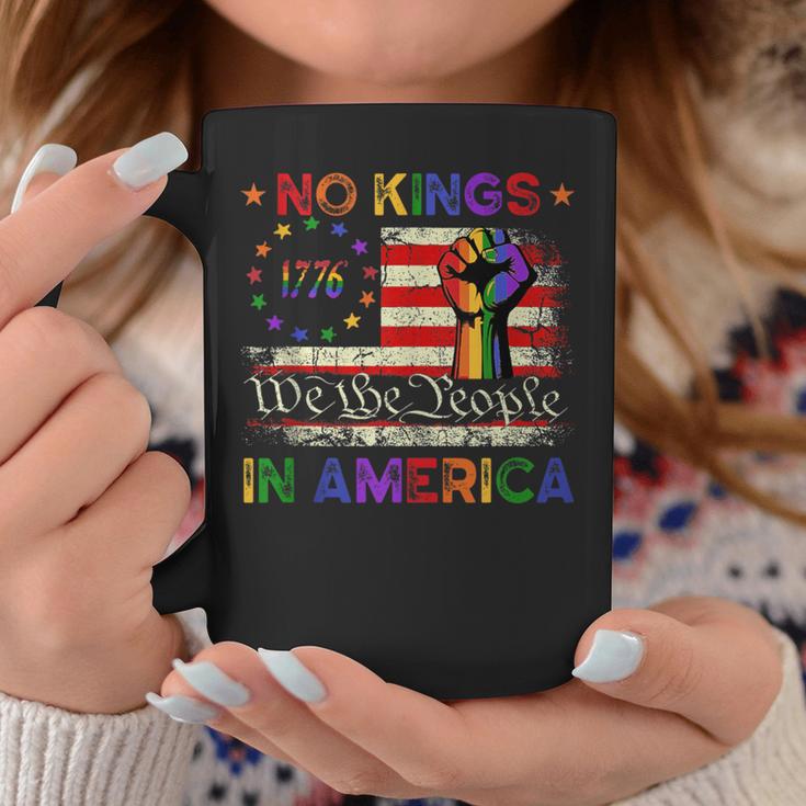 Patriotic Pro-Democracy Protest June 14 No Kings In America Coffee Mug ...