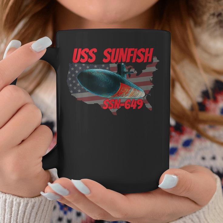 Uss Sunfish Ssn-649 Submarine Veterans Day Father Grandpa Coffee Mug ...