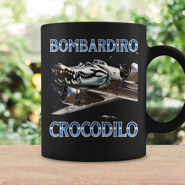 Bombardiro Cocodrilo Meme Italiano Brainrot Memes Bombardino Taza de ...