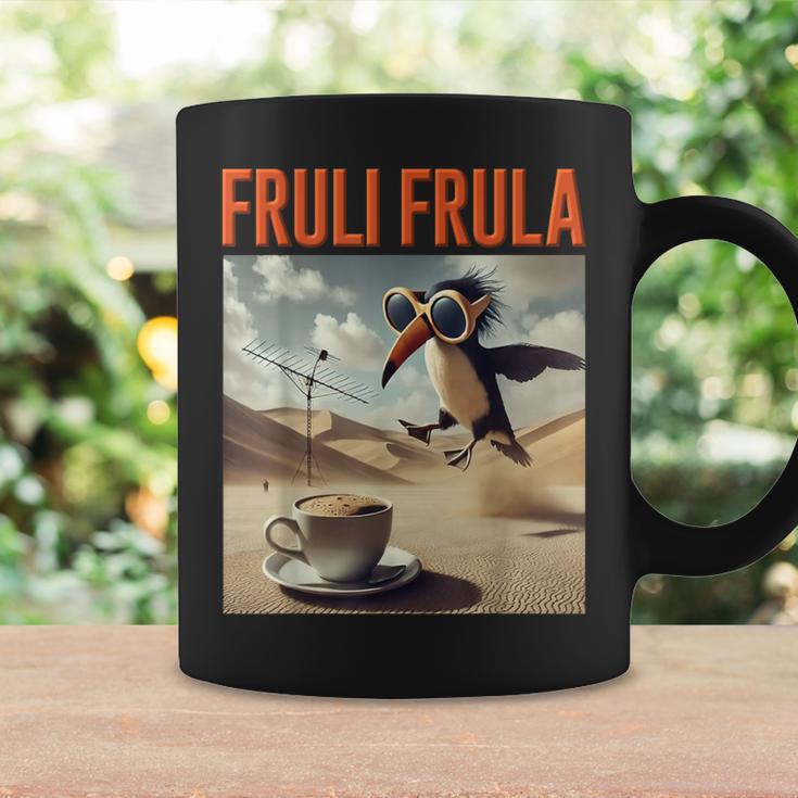 Internet Hilarante Meme Ai Personaje Fruli Frula Bird Taza de café ...