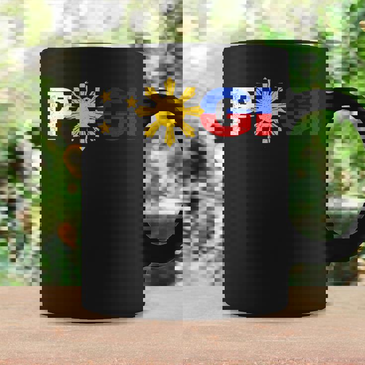 Pogi Philippines Flag Handsome Pinoy Filipino Father's Day Coffee Mug ...