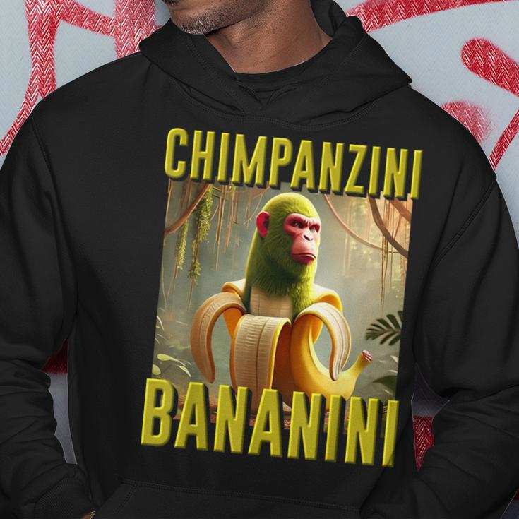 Chimpanzini Bananini Ai Generato Carattere Italiano Brainrot Felpa con ...