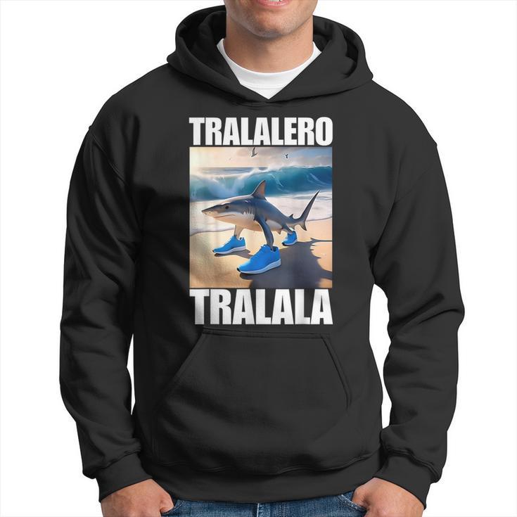 Tralalero Tralala Meme Brainrot Italiano Felpa con cappuccio - Novitaregali