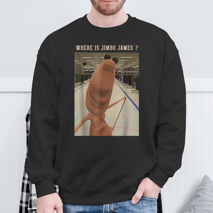 Marcus El Gusano Donde Está Jimbo James Meme Camisa de entrenamiento ...