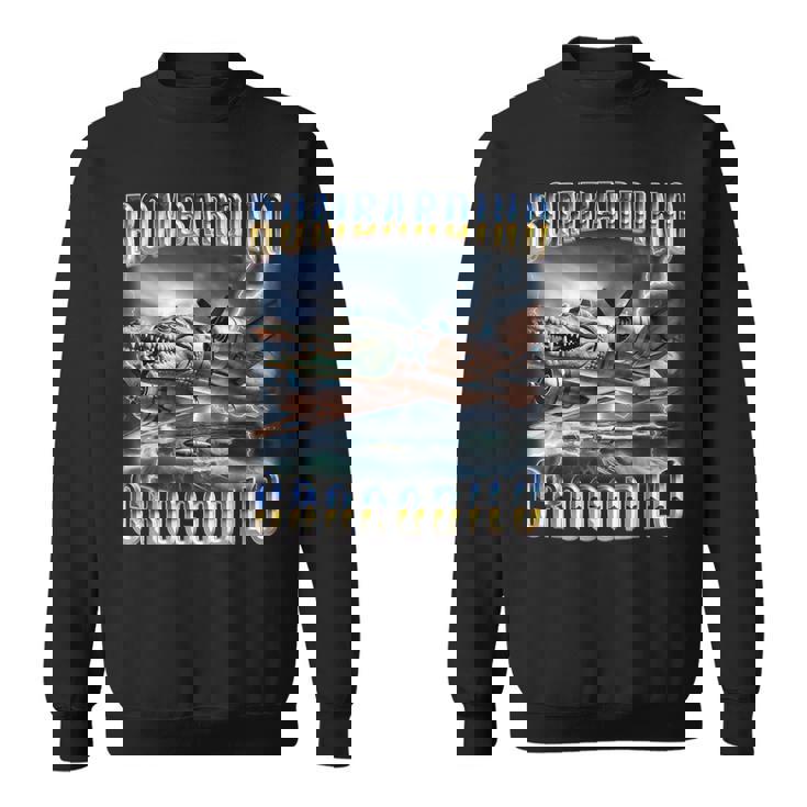 Bombardino Crocodilo Italian Brainrot Bombardino Meme Felpa - Novitaregali