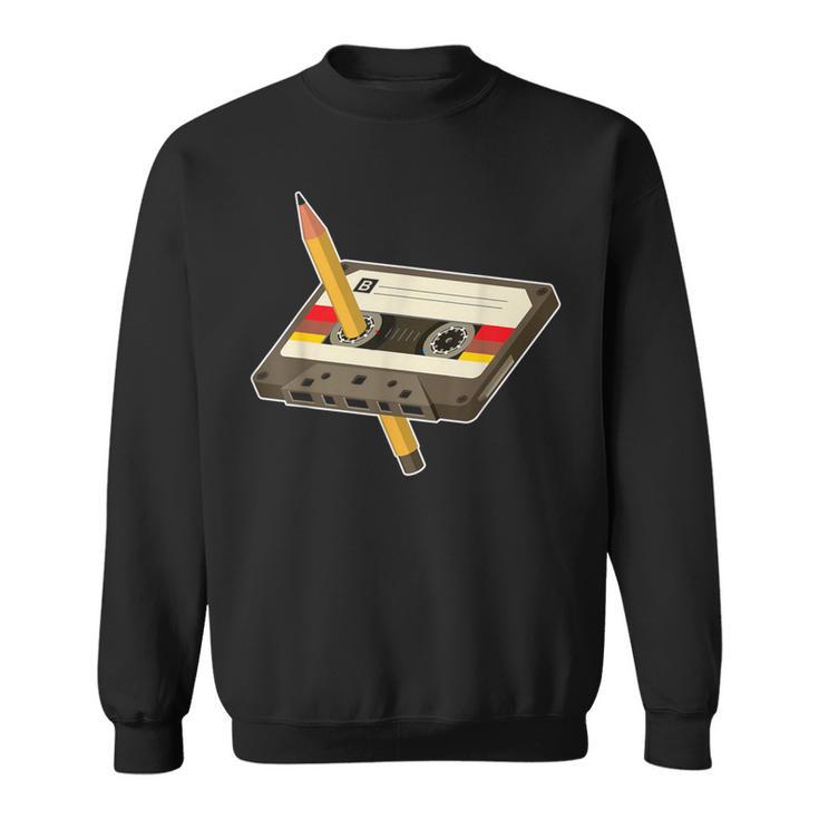 Cassette Déguisement Fête Rétrooirée Années 80 Années 90 Sweater e ...