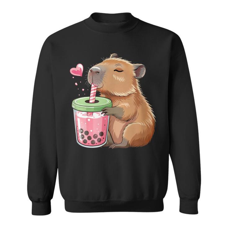 Kawaii Capibara Bebida Boba Bubble Tea Capibara Niñas Niños Camisa de ...