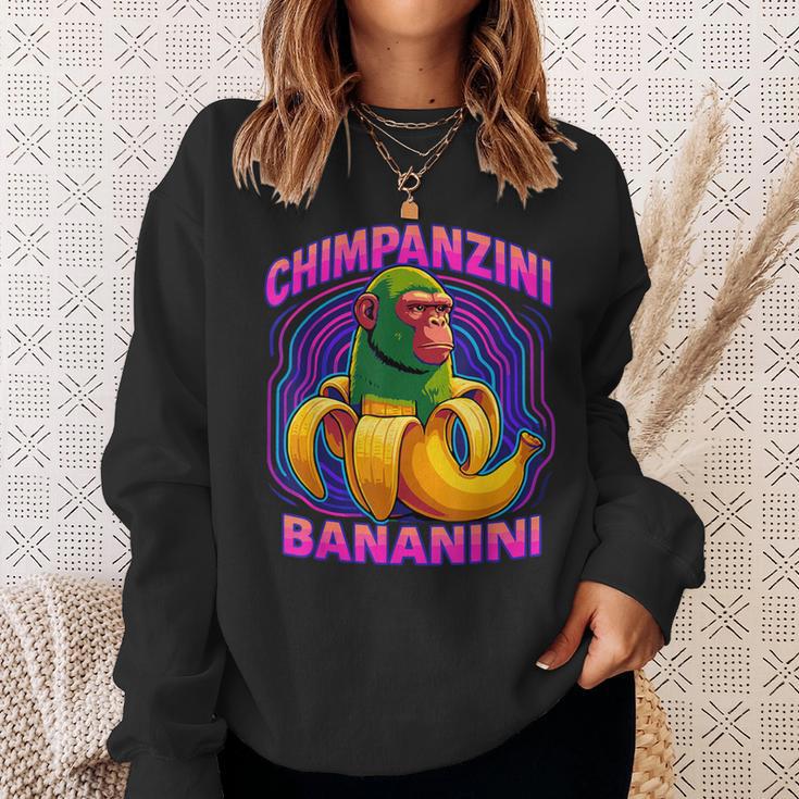 Chimpanzini Bananini Meme Brainrot Italiano Felpa - Novitaregali