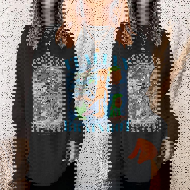 Italian Brainrot Bootleg Meme Retro Shark Tralalero Tralala Sweatshirt ...