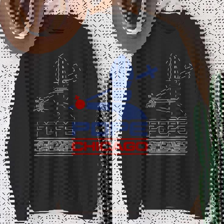 Pope Leo Xiv Pope Chicago Sweatshirt | Mazezy UK