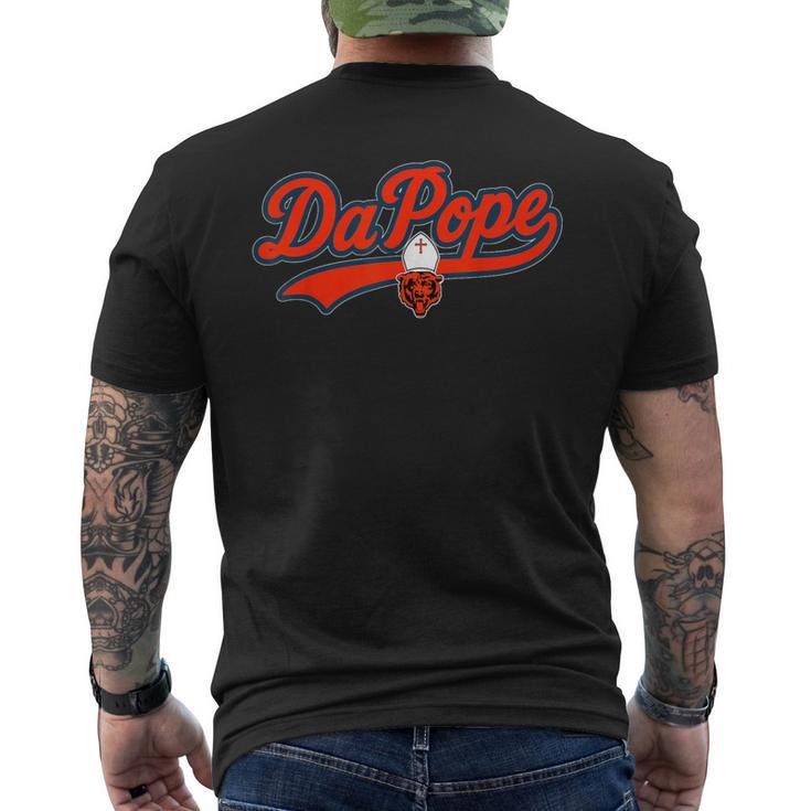 Da Pope Chicago Pope Leo Xiv Men's T-shirt Back Print - Thegiftio