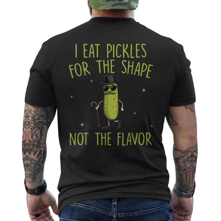 Pickle I Eat Pickles For The Shape Inappropriate Meme T-Shirt - Monsterry