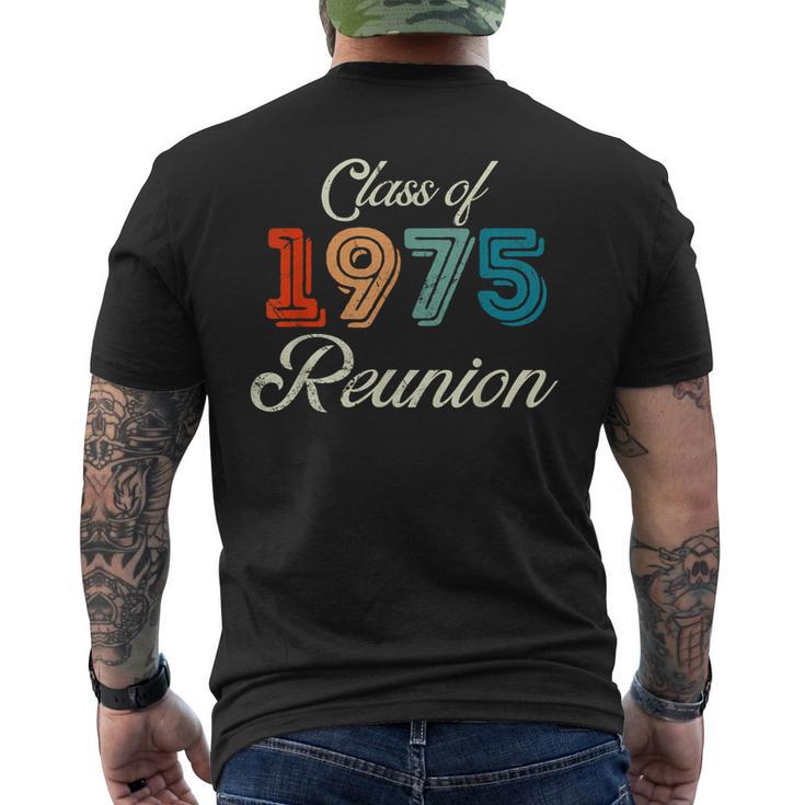 Vintage Class Of 1975 Reunion 50Th Graduation Classmate Cool Men's T ...
