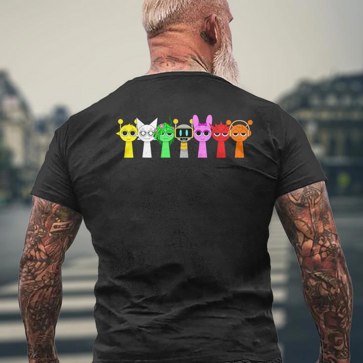 Just A Boy Who Loves Sprunky Sprunky Game Men's T-shirt Back Print | Mazezy