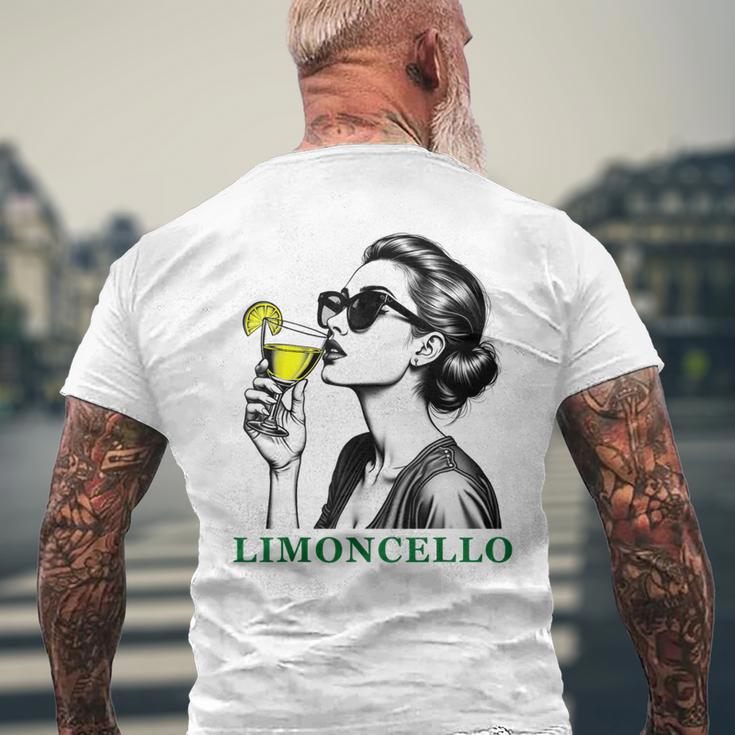 Limoncello Italian Liqueur Sicily Lemon Summer Cocktail Men's T-shirt ...
