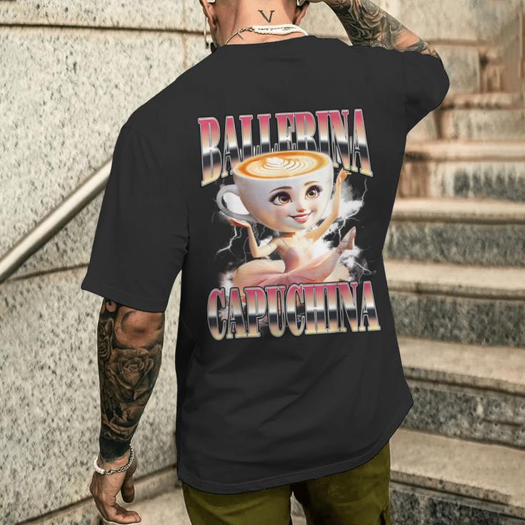 Ballerina Capuchina Italian Brainrot Meme Humor Gen Z Men's T-shirt ...