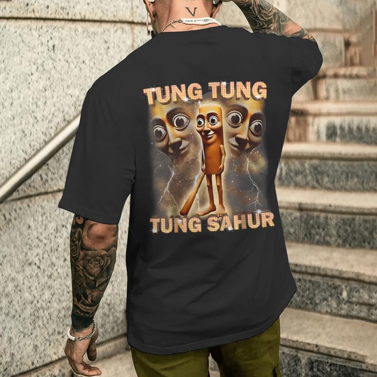 Tung Tung Tung Sahur Is Calling Italian Brainrot Men's T-shirt Back ...
