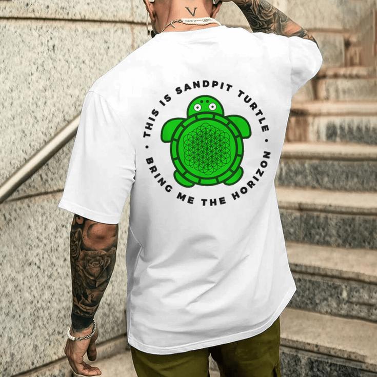 Vintage This Is Sandpit Turtle Retro Animal Meme Men's T-shirt Back ...