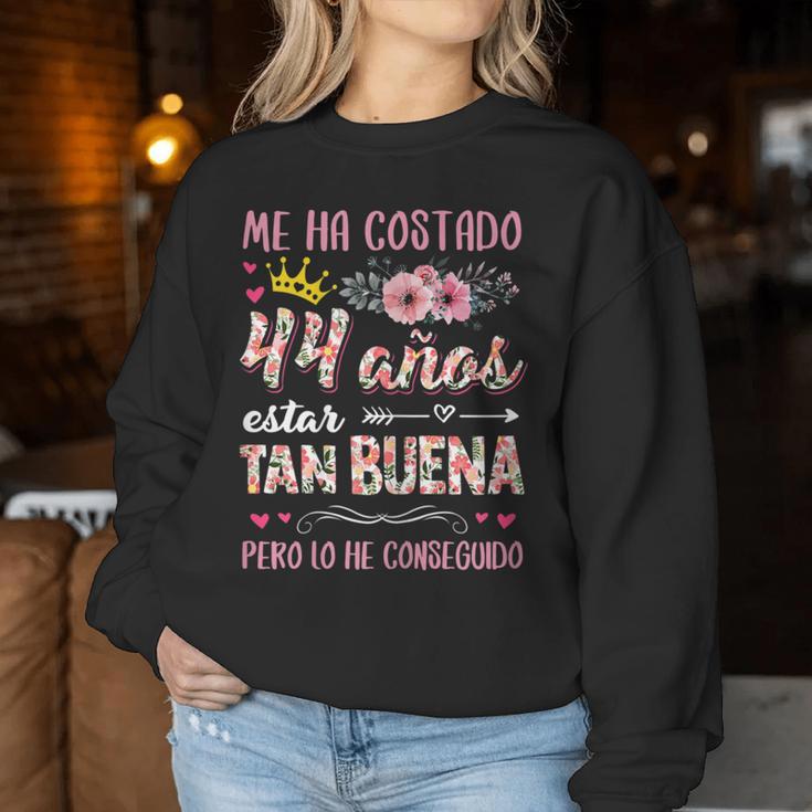 Me Ha Costado 44 Años Estar Tan Buena Cumpleaños 44 Sudadera Mujer ...