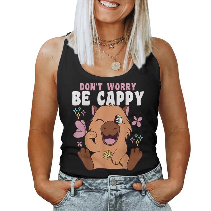 Capybara Be Cappy And Girls Cute Capibara Camiseta sin mangas para ...