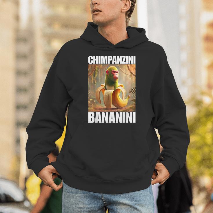 Chimpanzini Bananini Italian Brainrot Meme Hoodie | Mazezy