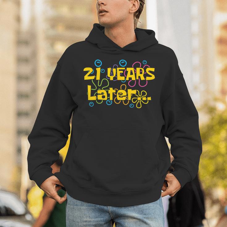 Twenty One 21 Years Later 21St Birthday Party Meme Hoodie - Thegiftio
