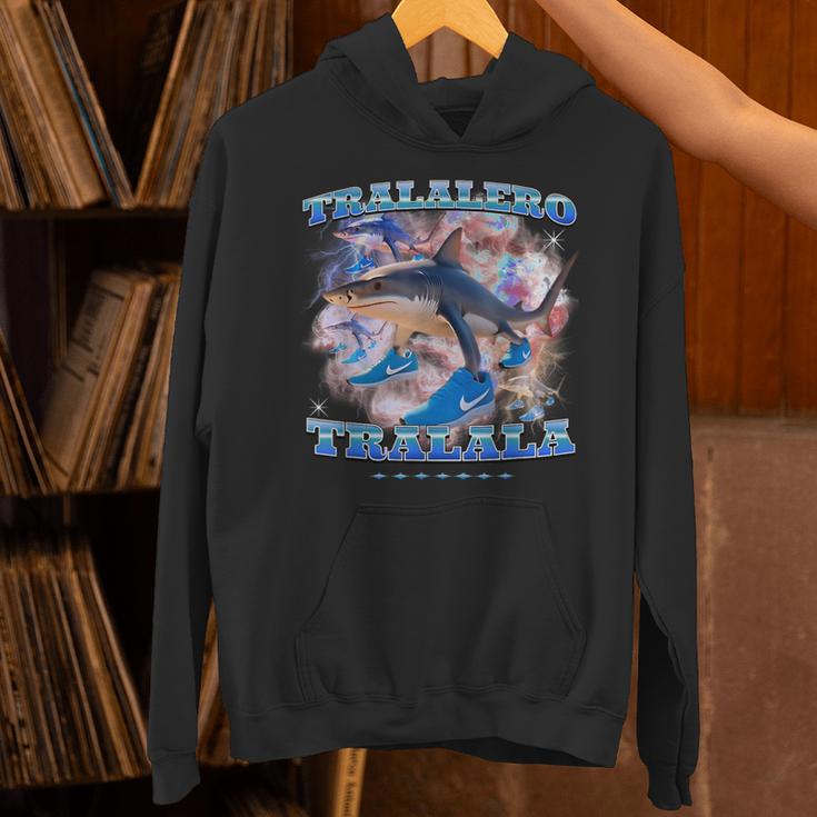 Tralalero Trala Italian Brainrot Meme Shark With Three Legs Hoodie ...