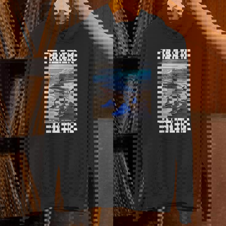 Tralalero Tralala Shark Italian Brain Rot Meme Hoodie - Thegiftio