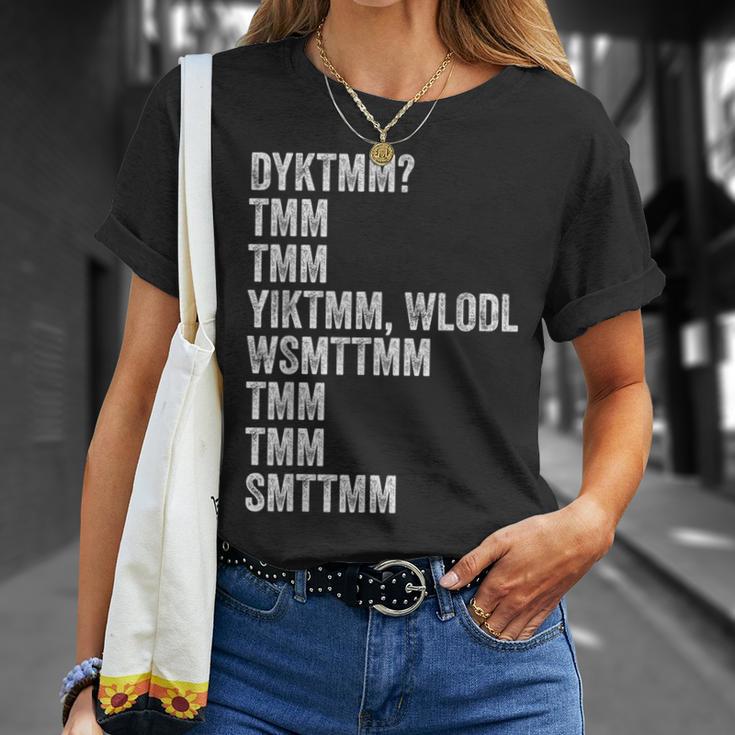 Do You Know The Muffin Man Dyktmm Nostalgic Quote T-Shirt - Seseable