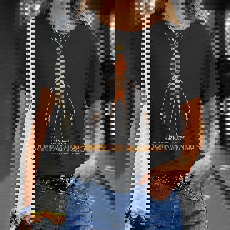 Marcus The Worm Meme Theres Been Numerous Injuries T-Shirt - Thegiftio