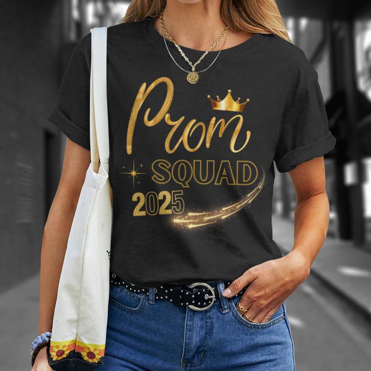 Prom Squad Graduation Class Of 2025 Party Matching Group T-Shirt | Mazezy