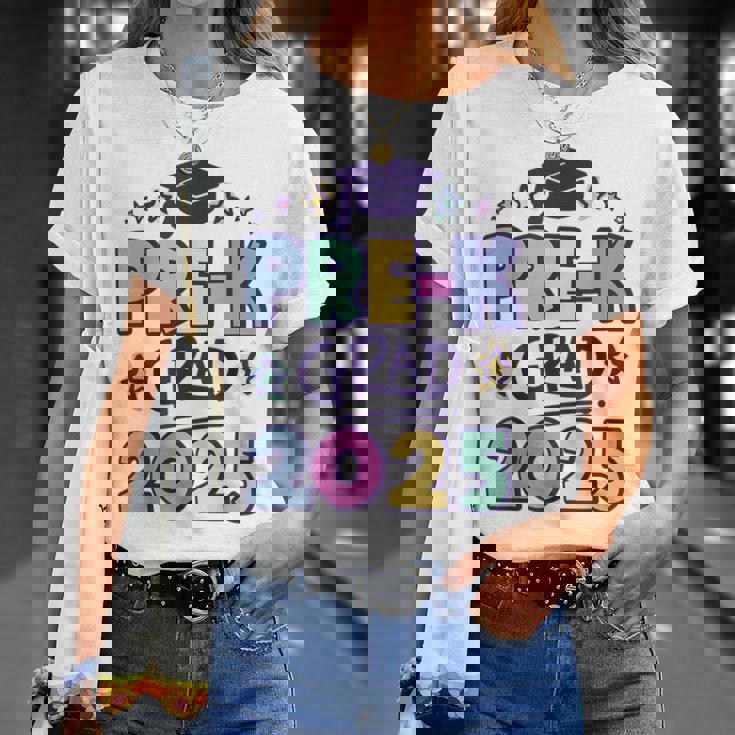 Pre-K Grad 2025 Preschool Graduation 2025 T-Shirt | Mazezy