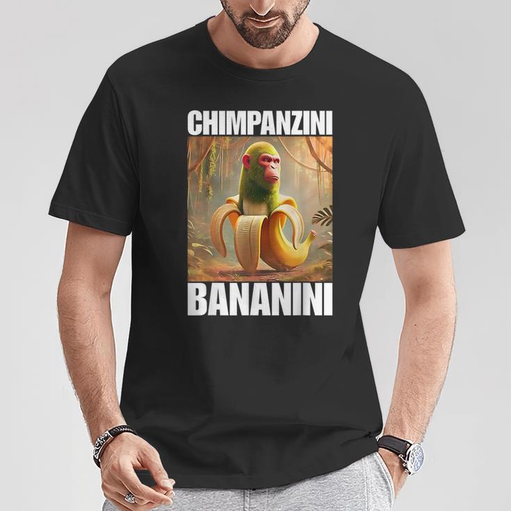 Chimpanzini Bananini Italian Brainrot Meme T-Shirt | Mazezy