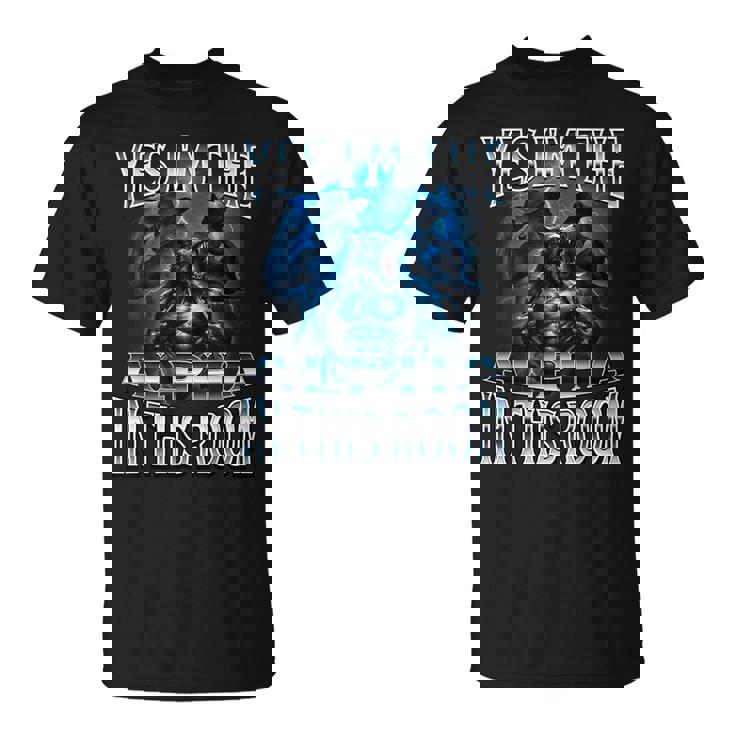 Alpha Wolf Meme Beta Male Embarrassing Cringe Gag Joke T-Shirt ...