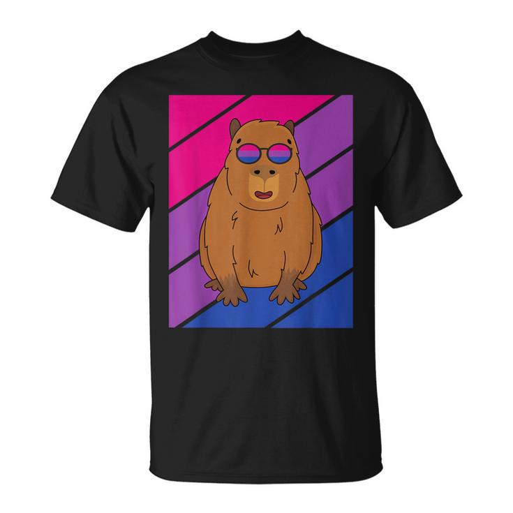 Bandera Bisexual Del Orgullo Capybara Lgbtq Orgulloso Aliado Con ...