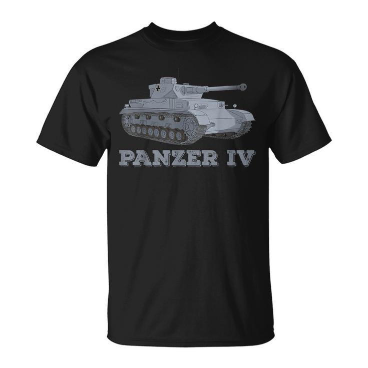 Tiger Panzer Iv Char Allemandeconde Guerre Mondiale T-Shirt | Cadeauxyz