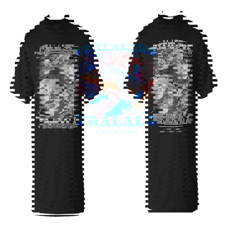 Tralalero Trala Italian Brainrot Memequalo Con Tre Zampe Maglietta ...