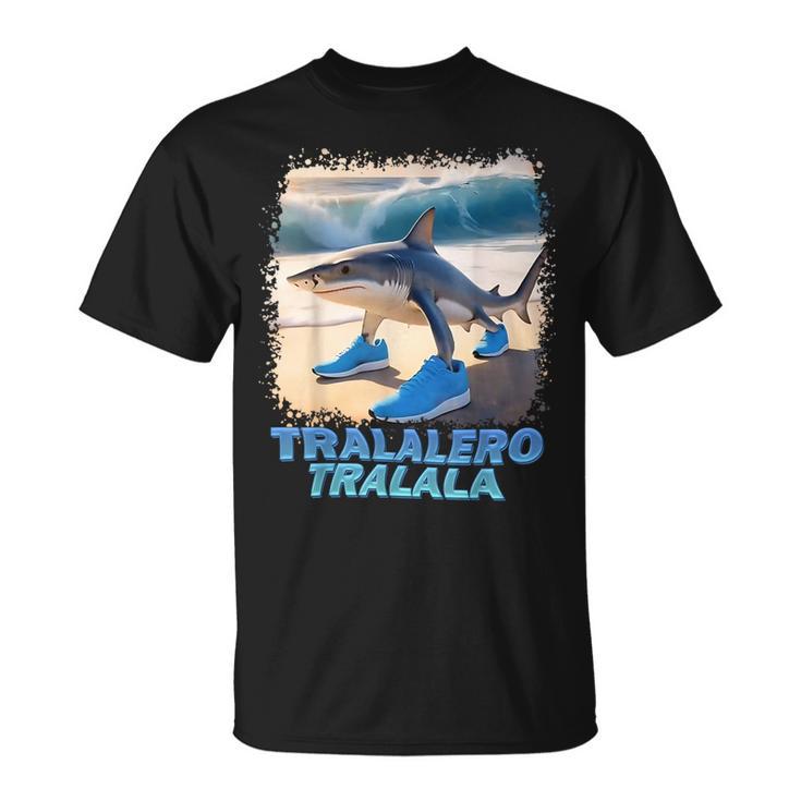 Tralalero Tralala Italian Brainrot Meme T-Shirt - Monsterry